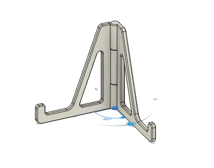 Foldable & Portable Tablet Stand - Free 3D Print Model - MakerWorld