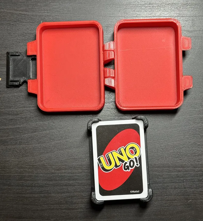 UNO GO! - Card Box - SnapLock Ed. - Free 3D Print Model - MakerWorld