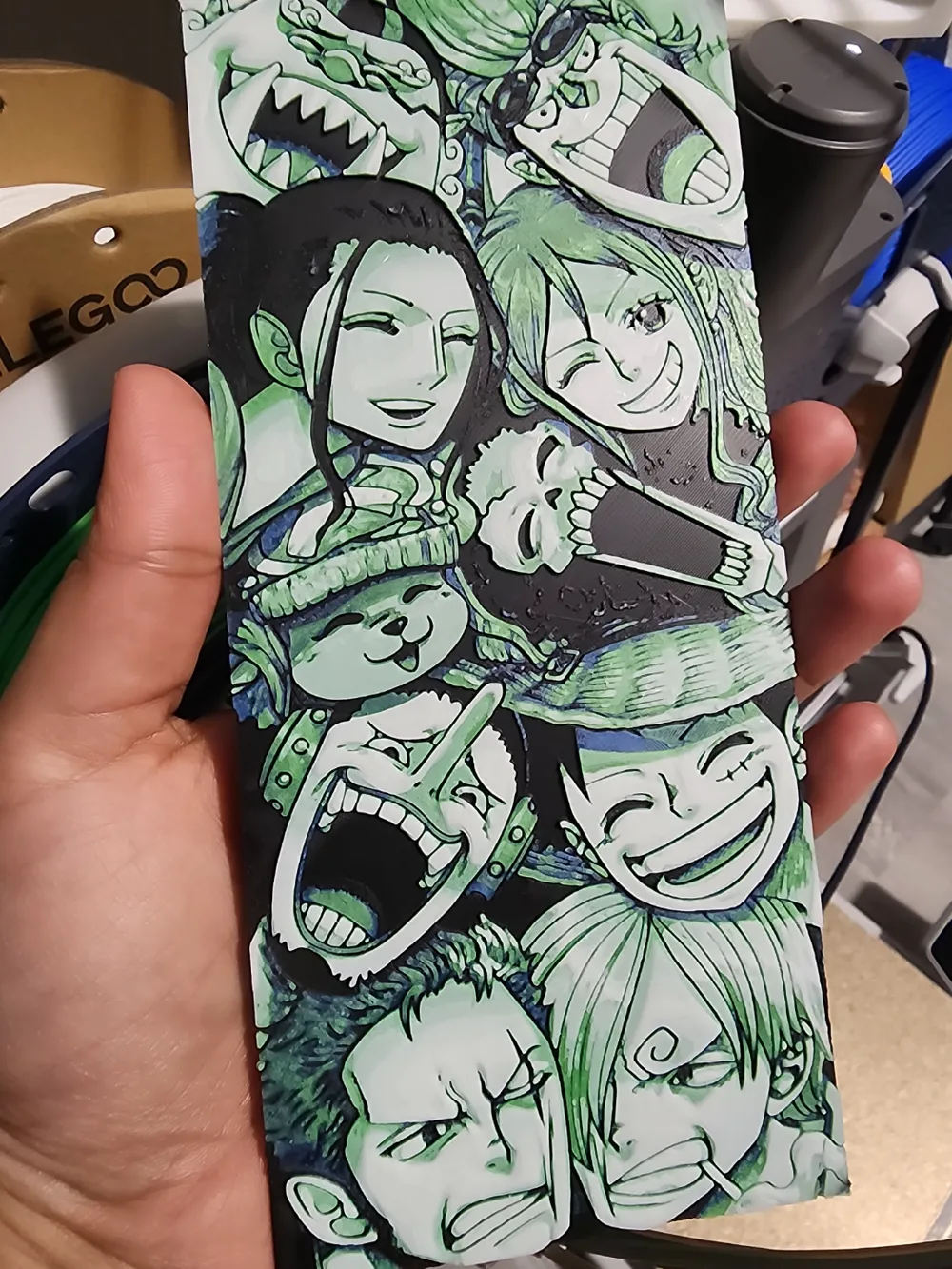 One piece All Crew Members V2 (Luffy, Zoro, etc.) by Sanjays Crafts ...