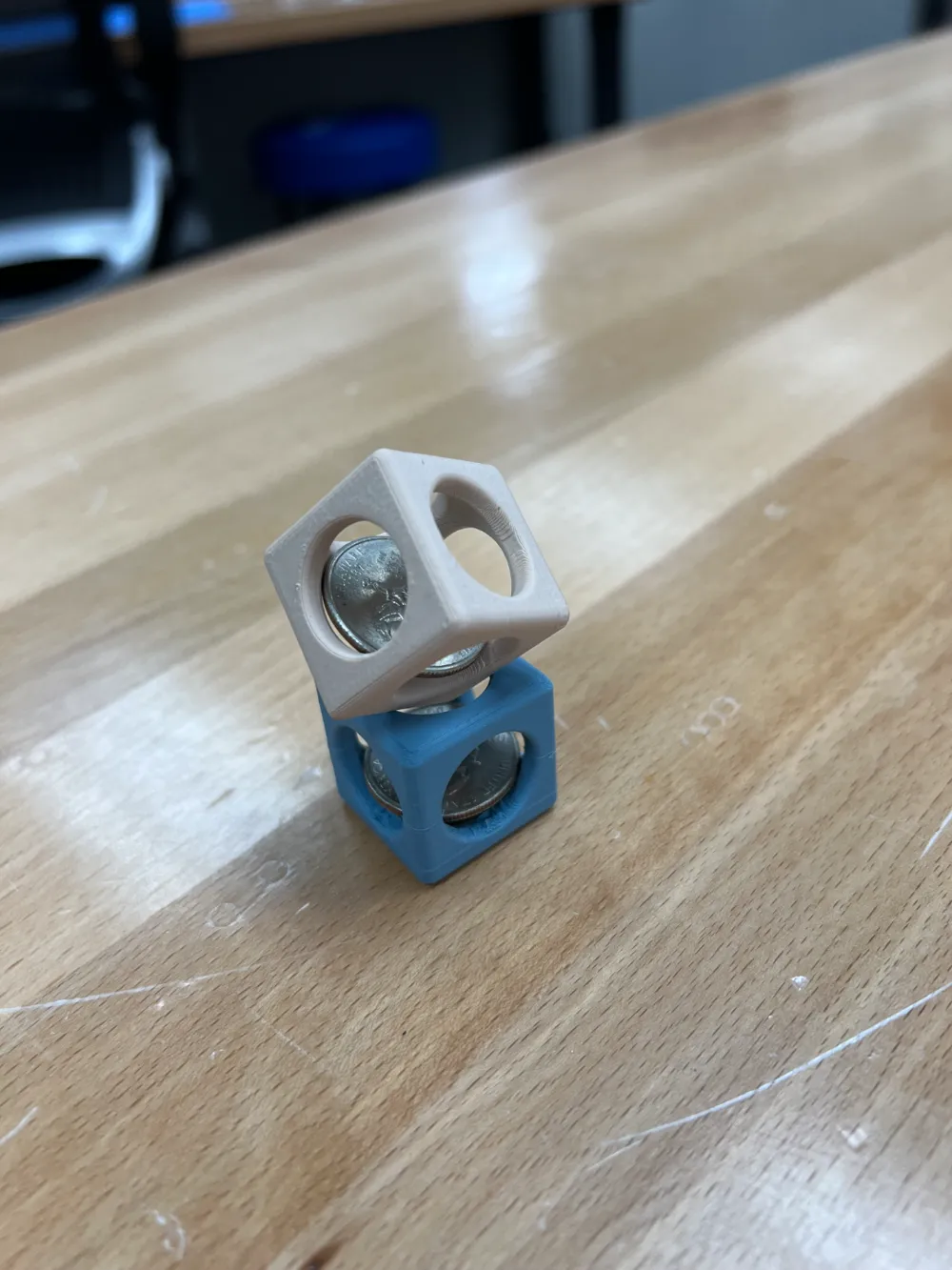 Quarter Cube - Embedded Print by OneMoreProject - MakerWorld