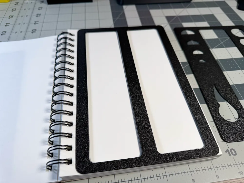 Bookmark Drawing Templates by TwistedPearsMakerWorld: Download Free 3D ...