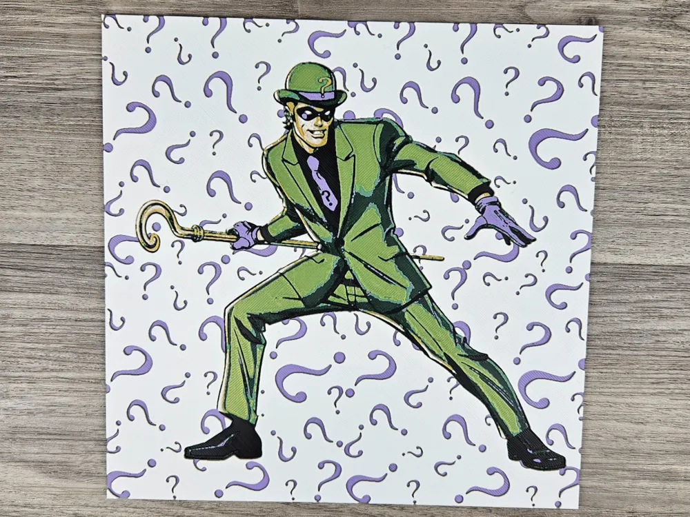 Classic Riddler - DC Comics by BusyKikiBee - MakerWorld