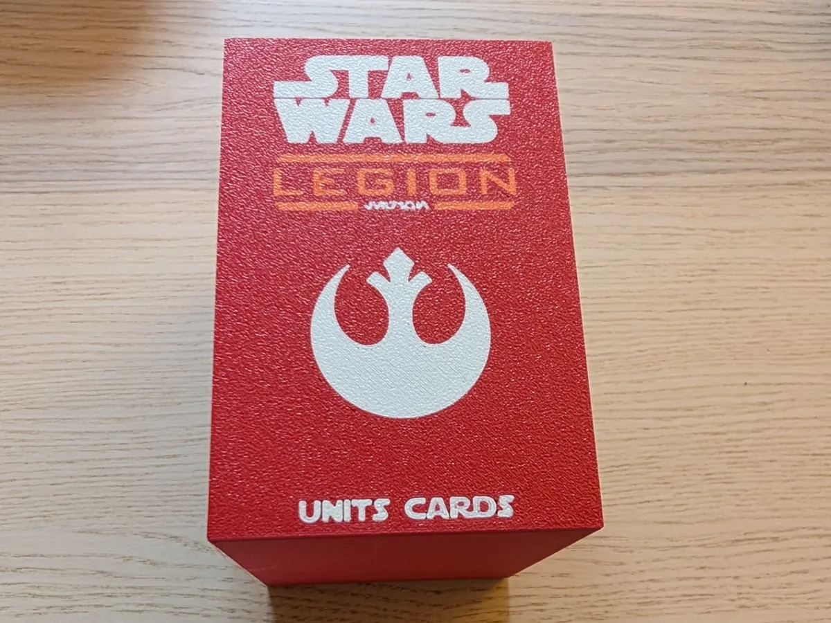 Star Wars Legion - card organizer - Rebels - Free 3D Print Model ...