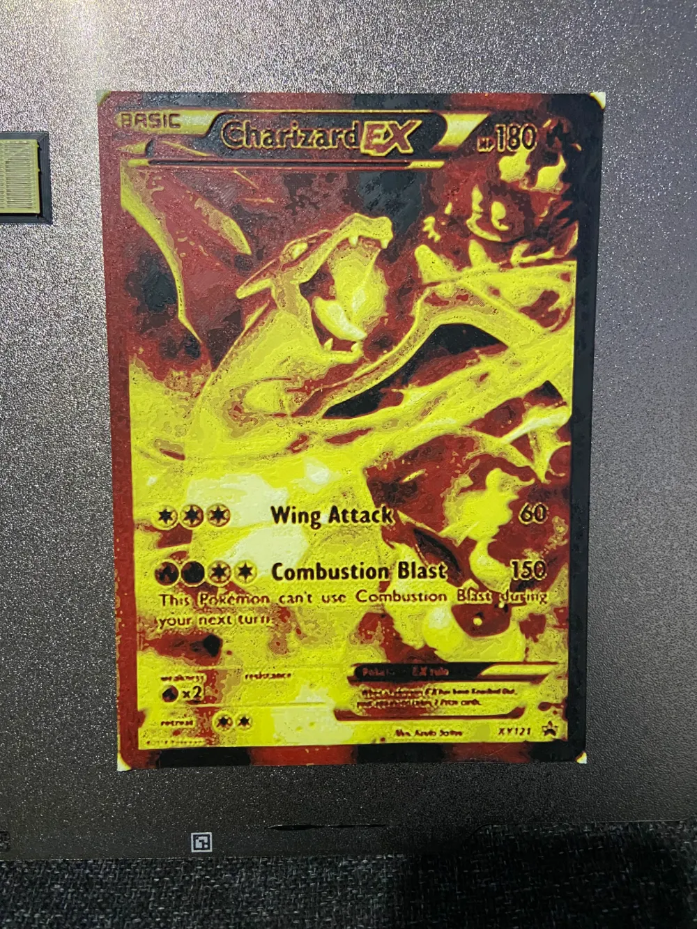 CharizardEX 180 HP Pokemon Card - Free 3D Print Model - MakerWorld