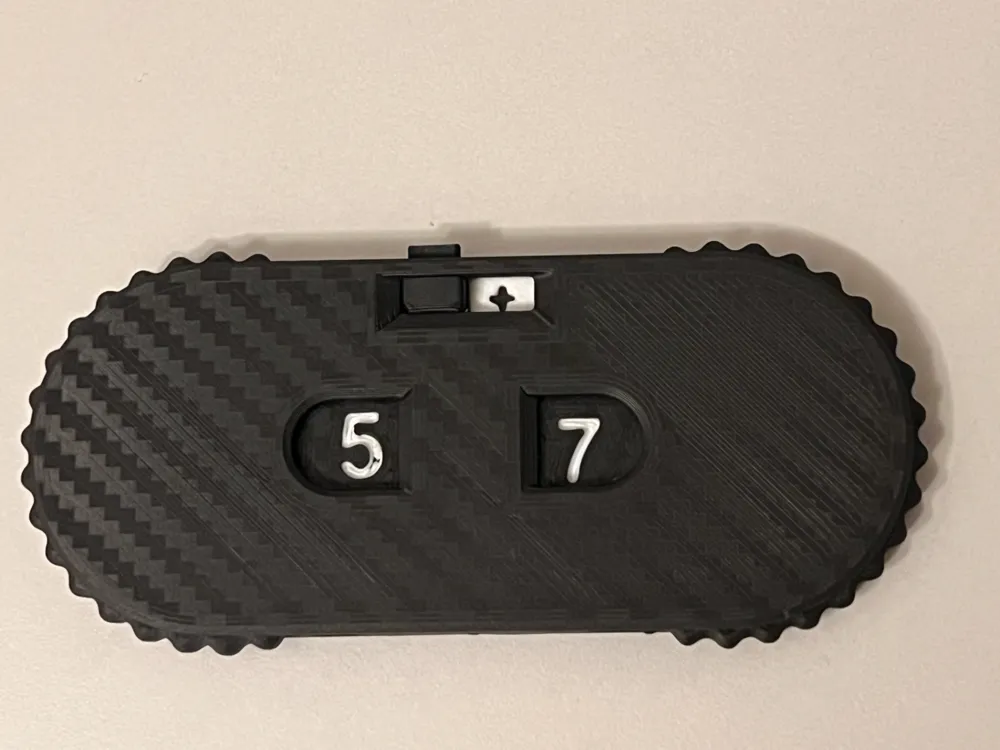RPG/Game - Clickable Health Counter w/ +/- Toggle - Free 3D Print Model ...