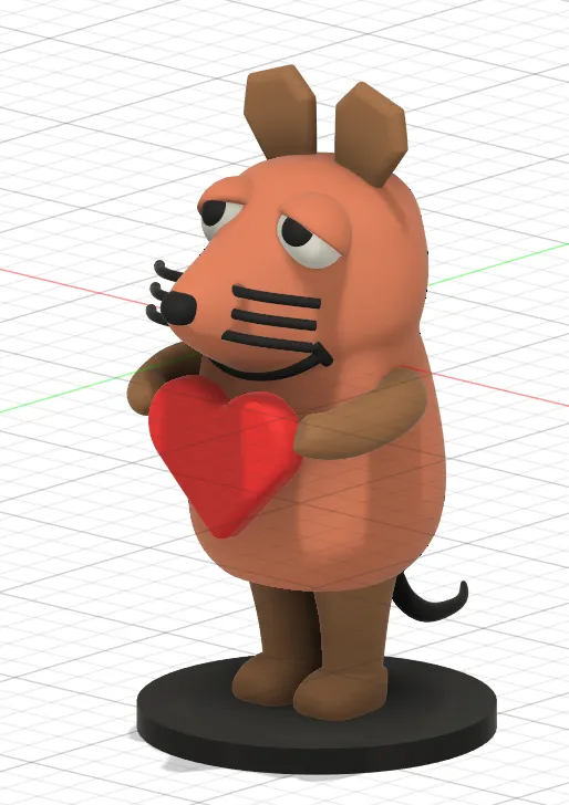Die Maus - Valentine's day edition by fk - MakerWorld