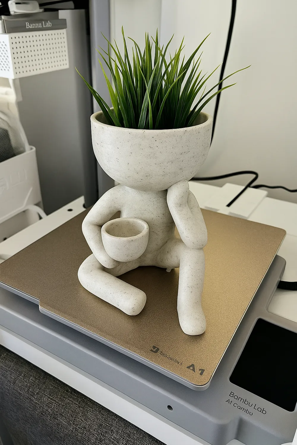 Human Stone Vase by Collektiva MakerWorld: Download Free 3D Models