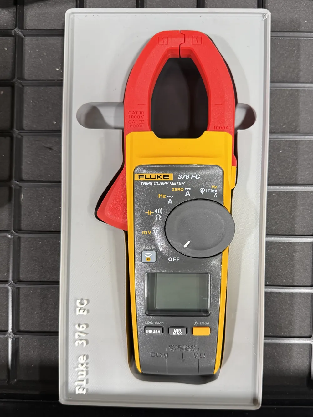 Gridfinity Fluke 376 Clamp On Meter by kempo63 MakerWorld: Download ...