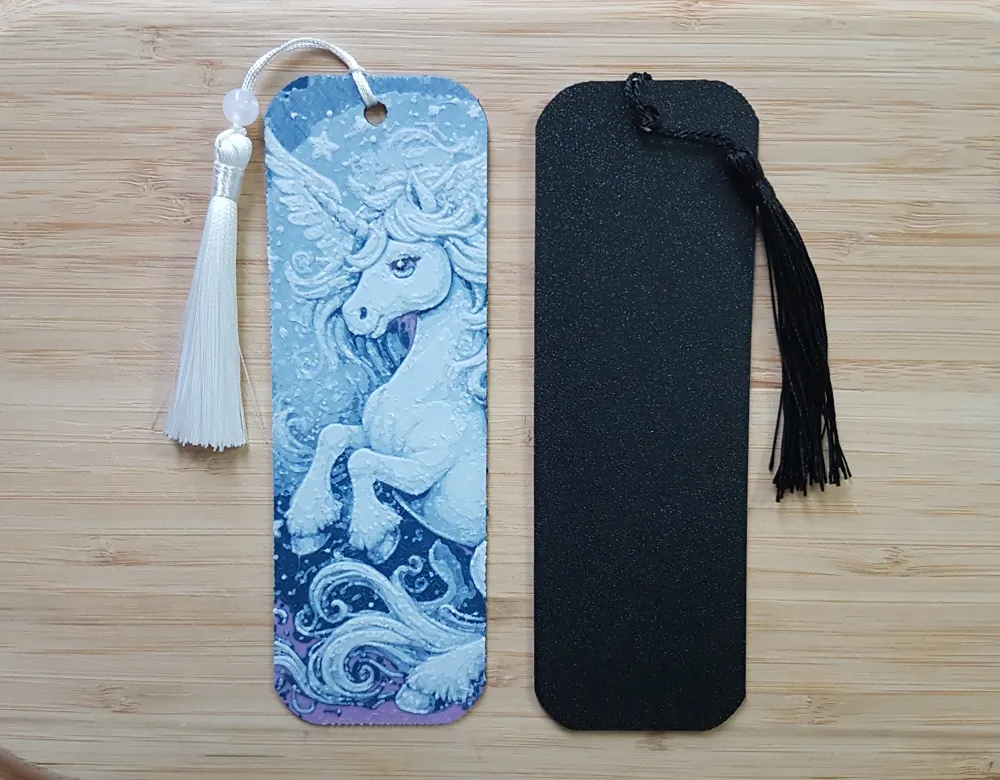 Unicorn Bookmark - Free 3D Print Model - MakerWorld