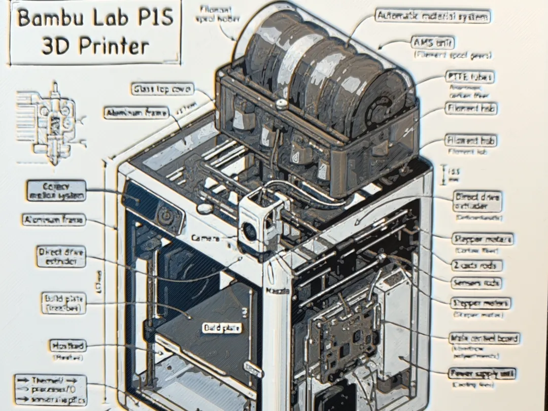 Bambu lab P1S - Free 3D Print Model - MakerWorld