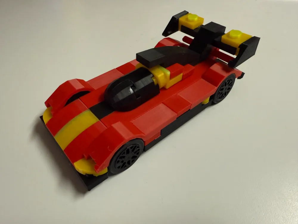 Mini Ferrari Hypercar Brick Model—1x and 2x Scale by KrrrstenMakerWorld ...