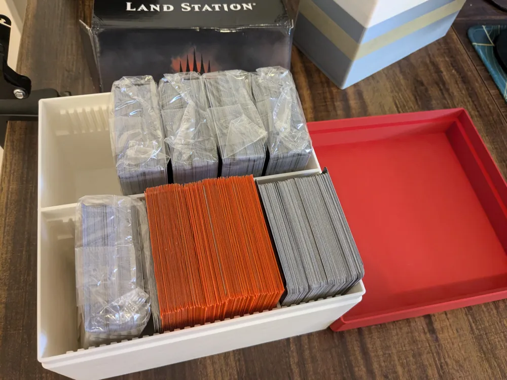 XL Trading Card Box with Lid - fits A1 Mini plate! Remixed by Fart ...