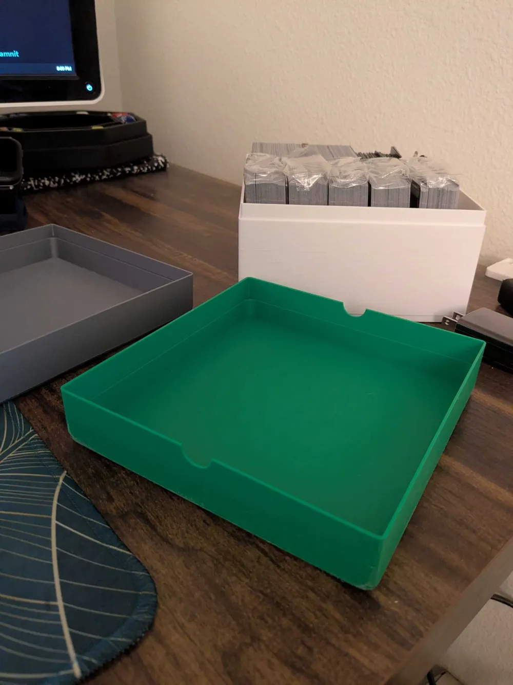 XL Trading Card Box with Lid - fits A1 Mini plate! - Free 3D Print ...