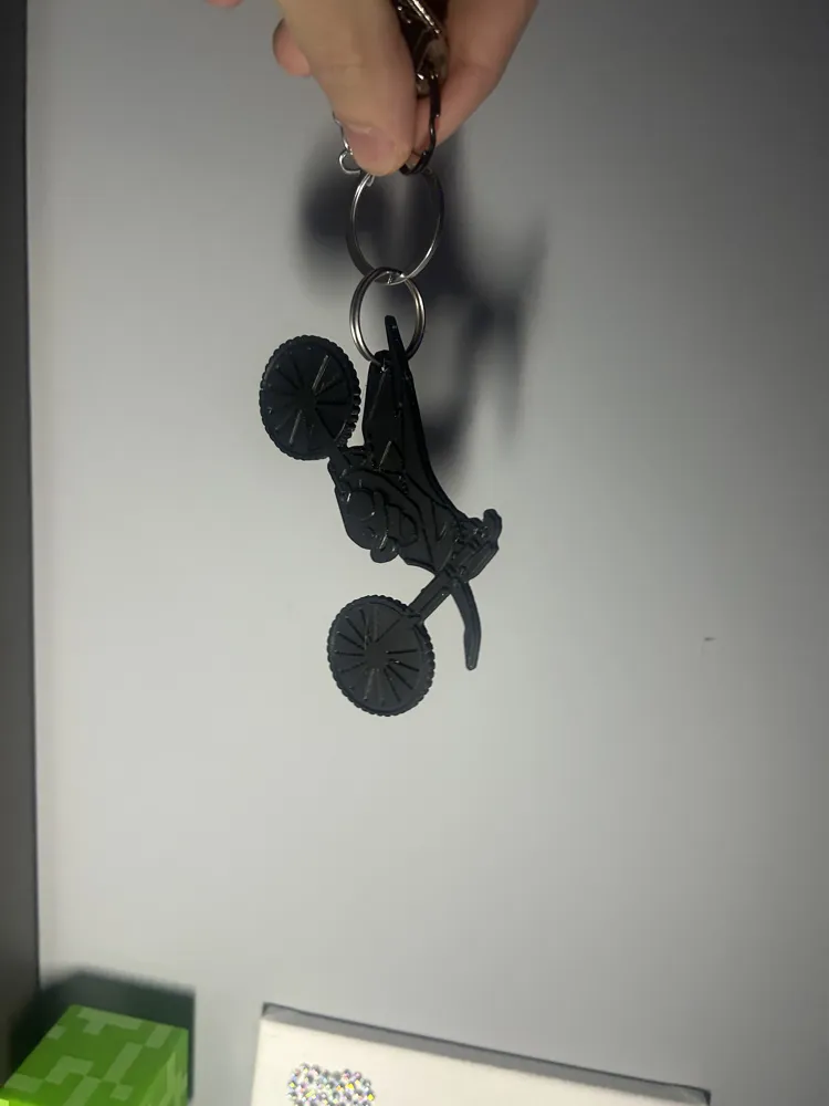 keychain motorcyckle motorbike cross dirtbike bike - Free 3D Print Model - MakerWorld