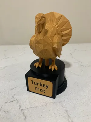 Turkey Trophy - Free 3D Print Model - MakerWorld