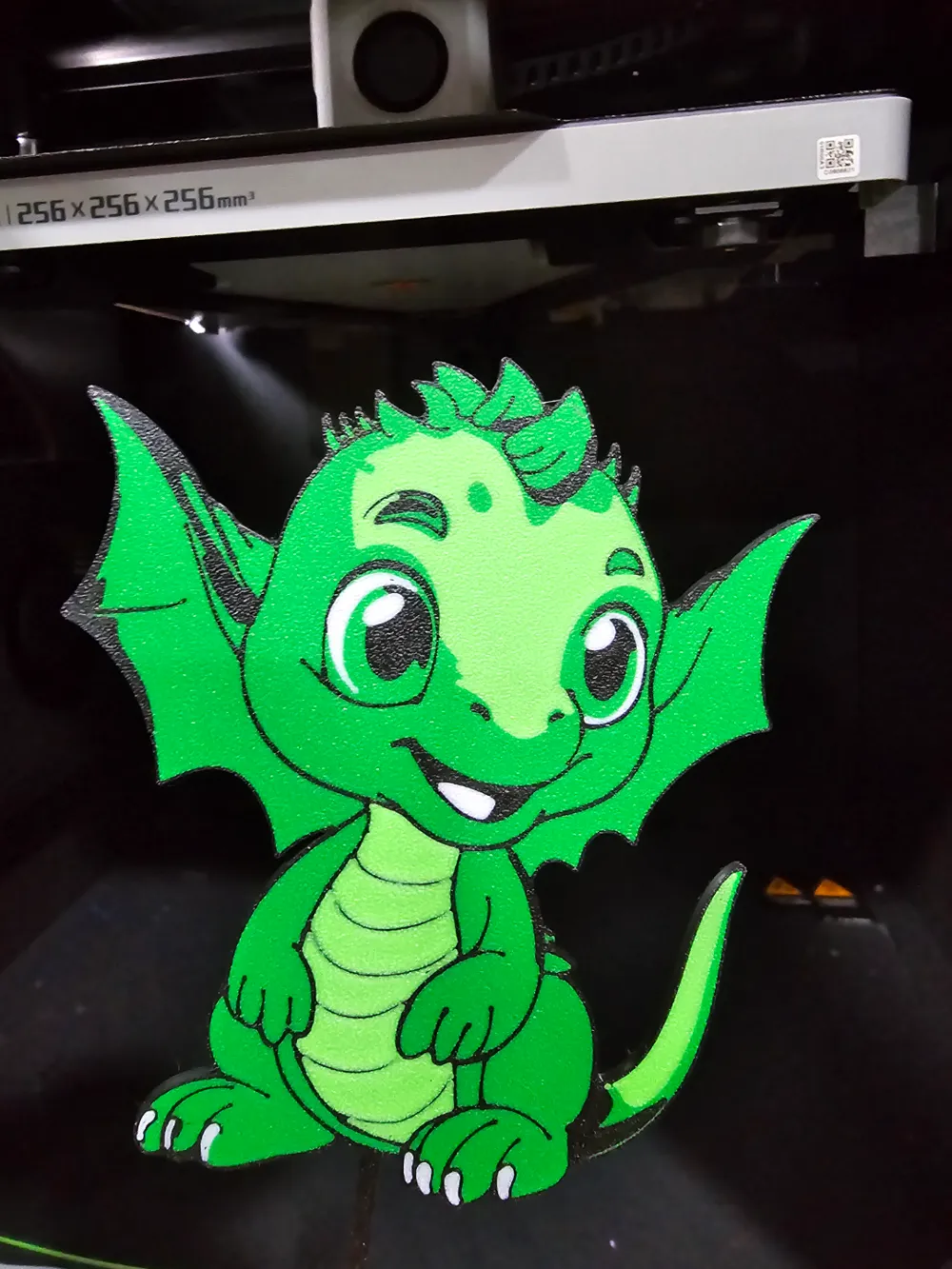 Green Dragon cake topper by 3Devil - MakerWorld