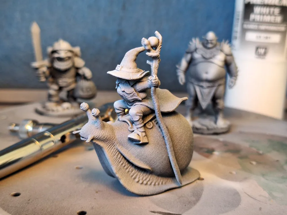The Snail Rider, Mini figure by NexNex2024 MakerWorld: Download Free 3D ...