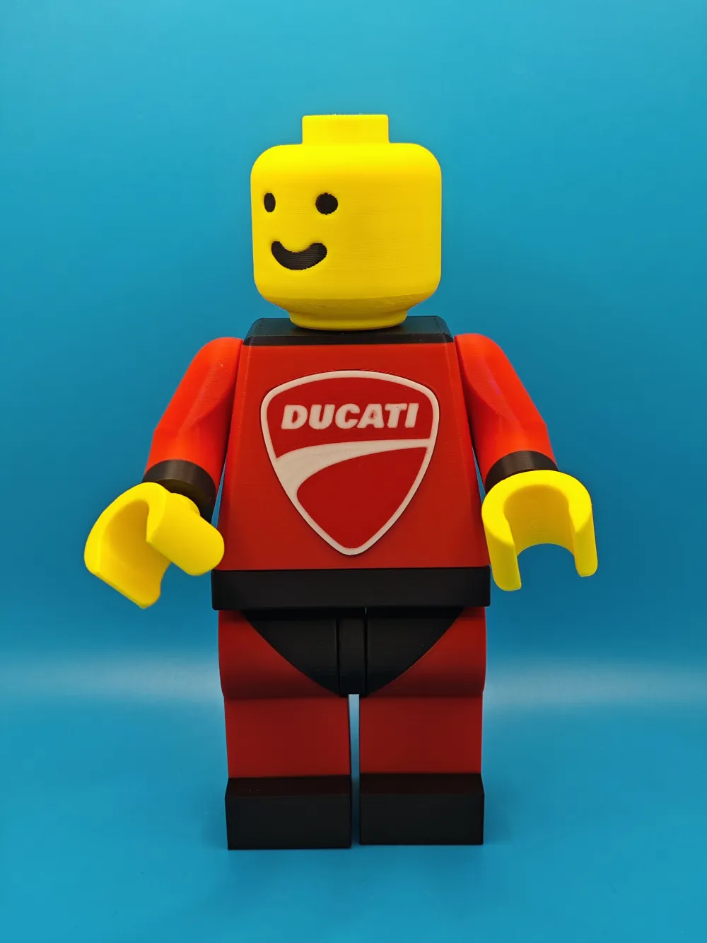 Brick Man - MotoGP - Ducati by P78 MakerWorld: Download Free 3D Models