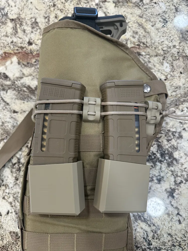 Belt/Molle Clip Pmag pouch with detents. - Free 3D Print Model - MakerWorld