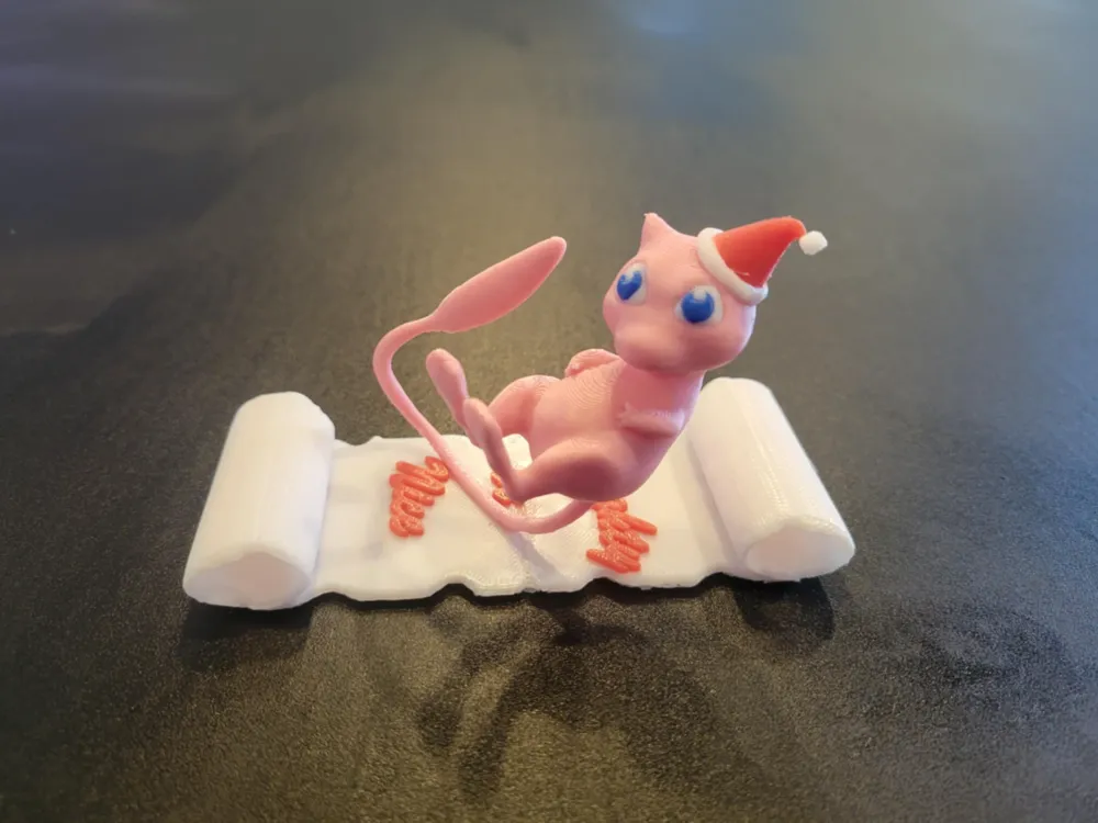 Christmas Mew Pokemon by DaniCali - MakerWorld