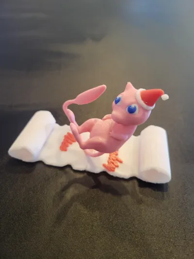 Christmas Mew Pokemon by DaniCali - MakerWorld