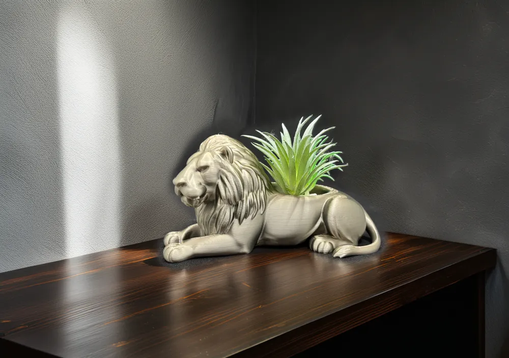 The Lion Planter - A Botany Chic Creation - Decor by BotanyChic ...