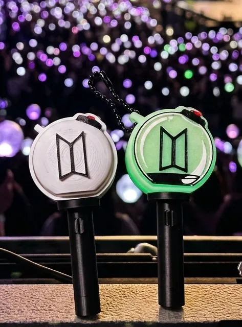 BTS Arirang v4 Lightstick Clicador Antiestresse Chaveiro de Bolsa ...