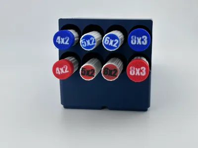 Gridfinity Magnet Pen Holder by FatCat MakerWorld: Download Free 3D Models