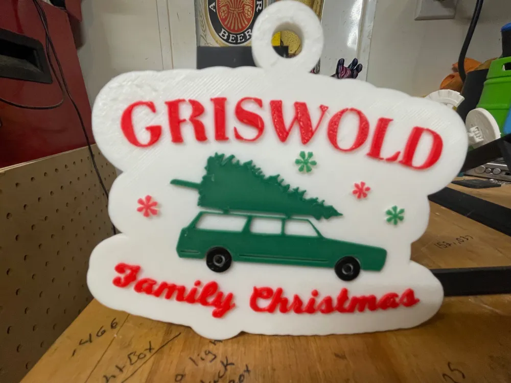Griswold Family Christmas Ornament by Websters Creations - MakerWorld