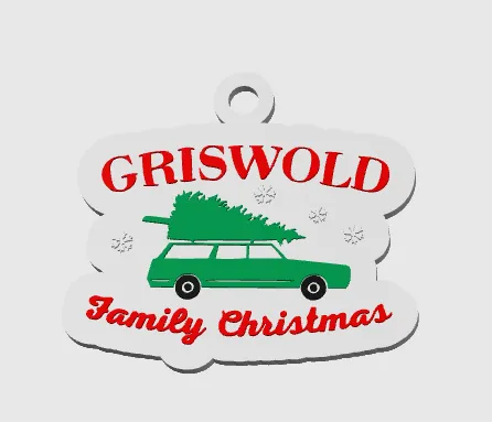 Griswold Family Christmas Ornament by Websters Creations - MakerWorld