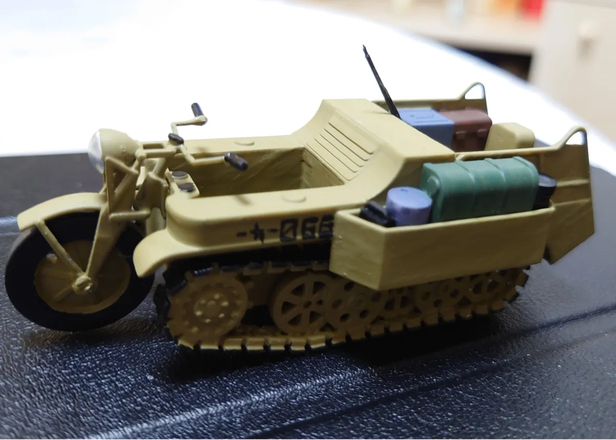 Sd.Kfz. 2 - Small Tracked Motorcycle HK 101 - Free 3D Print Model ...