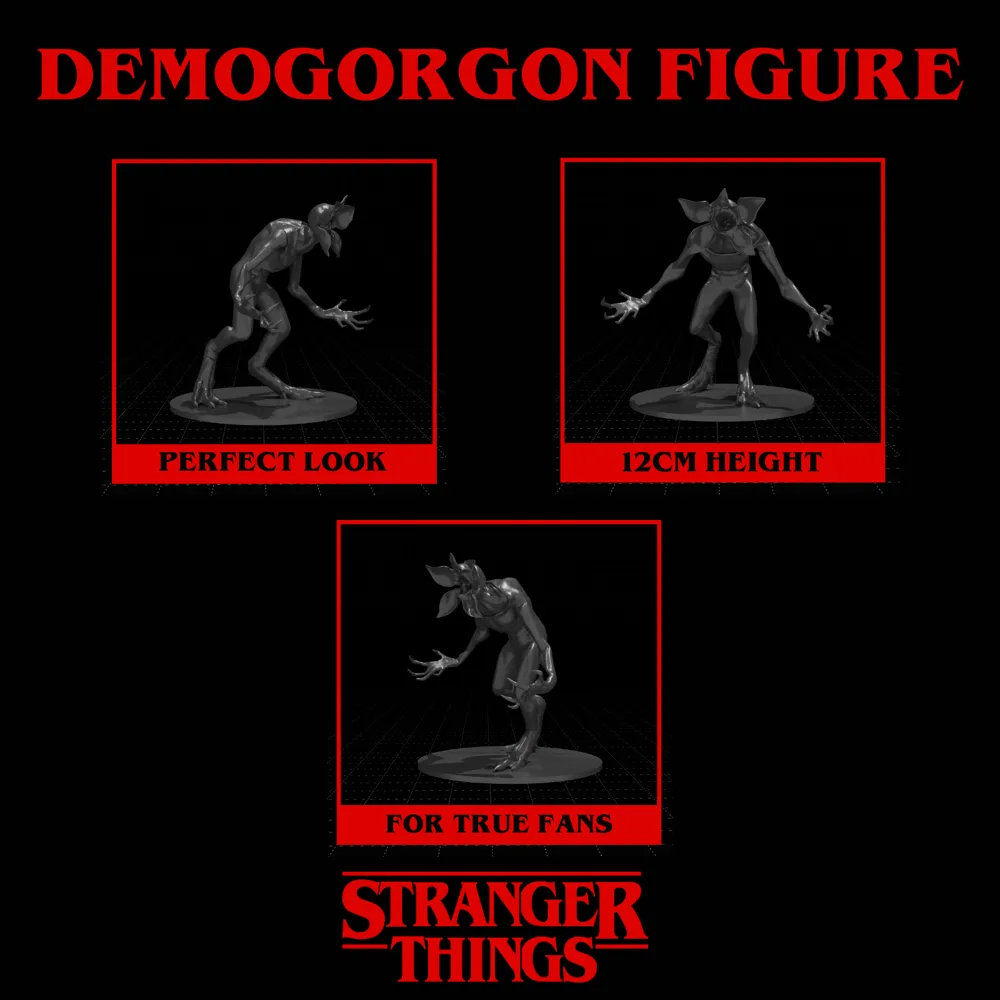 STRANGER THINGS DEMOGORGON FIGURE - Free 3D Print Model - MakerWorld