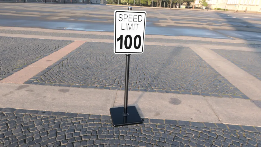 1/10 Scale RC Drift 100 MPH Sign by Quick5pnt0 MakerWorld: Download ...