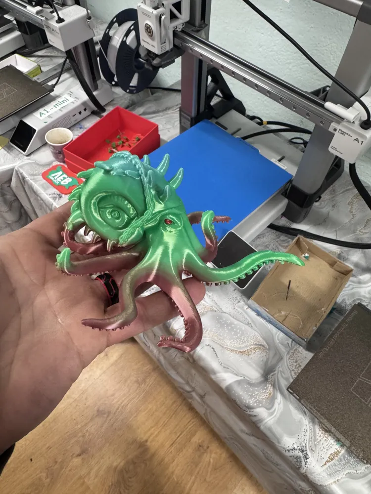 Kraken - Free 3D Print Model - MakerWorld