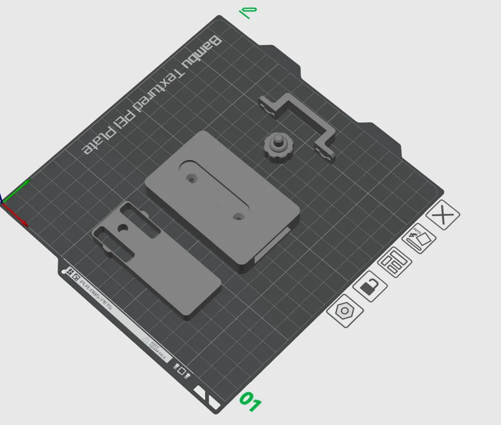 Latch Slide lock (open closed position lock mechanism) by SG499_Lab ...