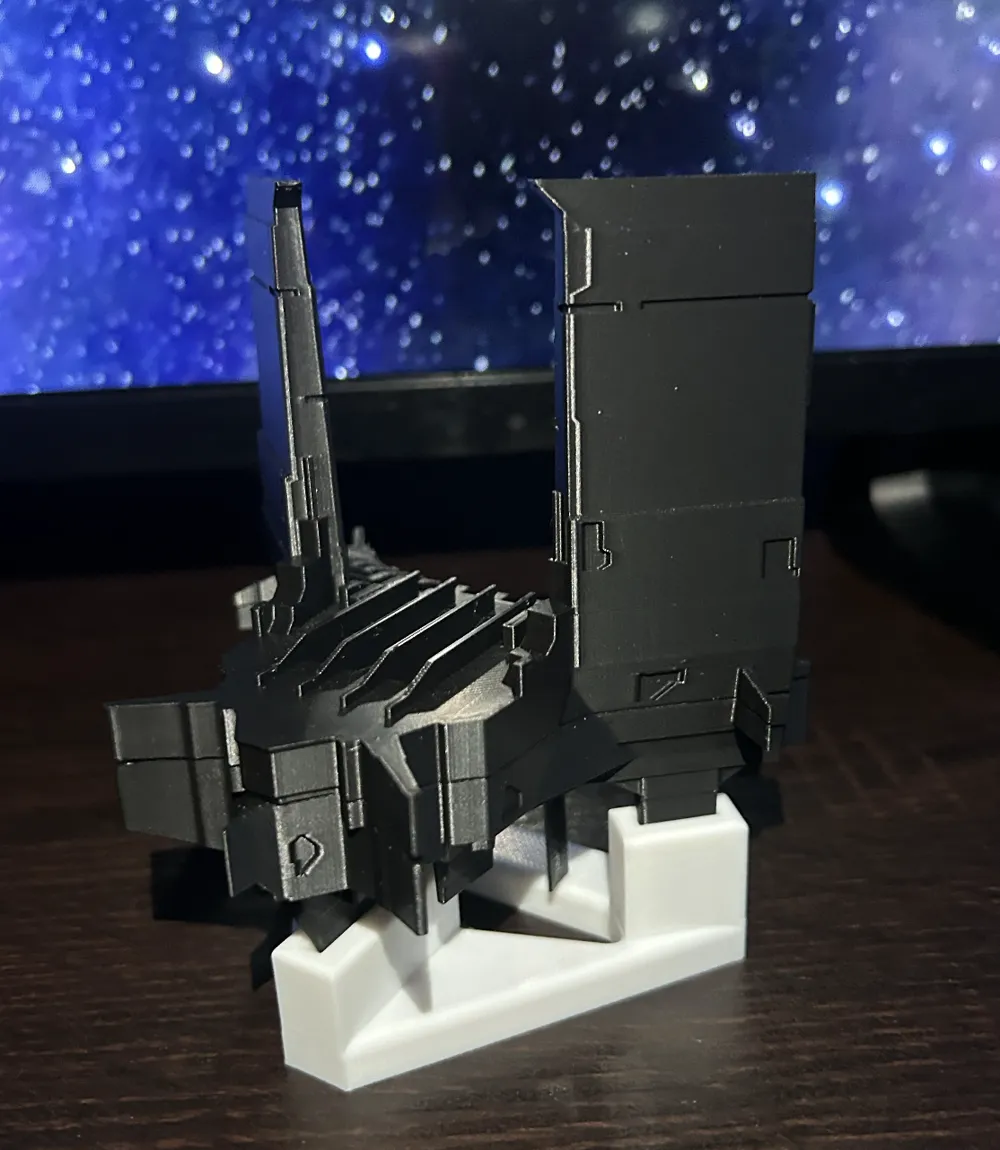 Eve Online Keepstar Citadel Spaceship with Stand Remixed by Grasspunch ...