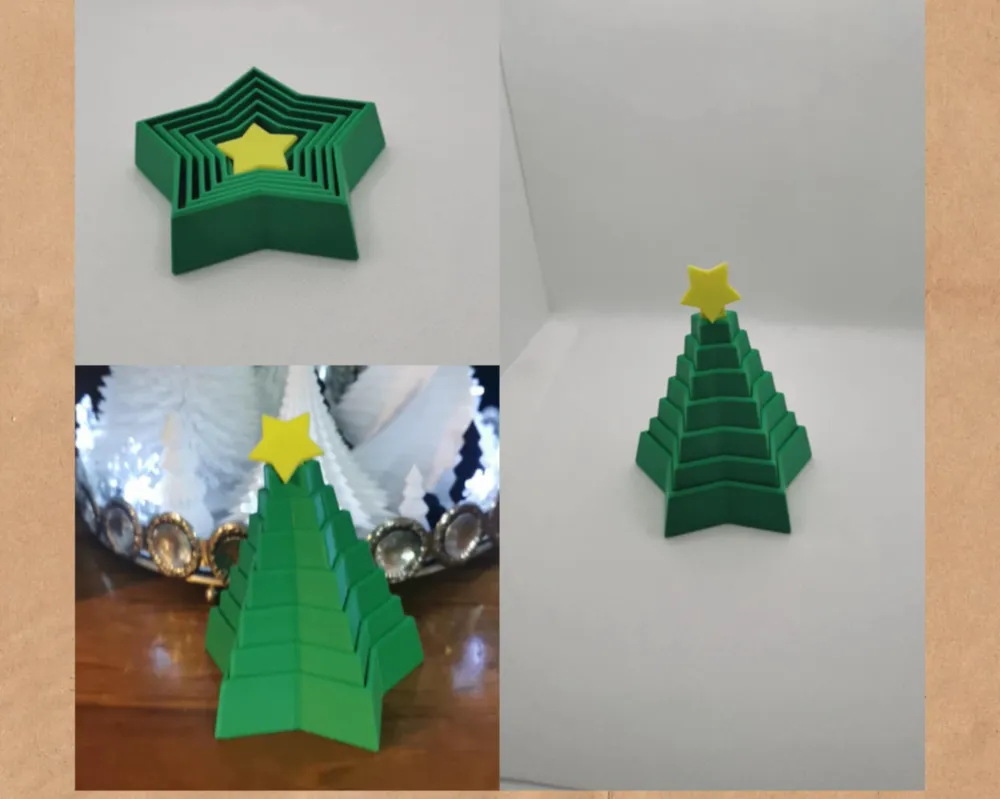 Collapsible Christmas Tree flex by Monti-Led - MakerWorld