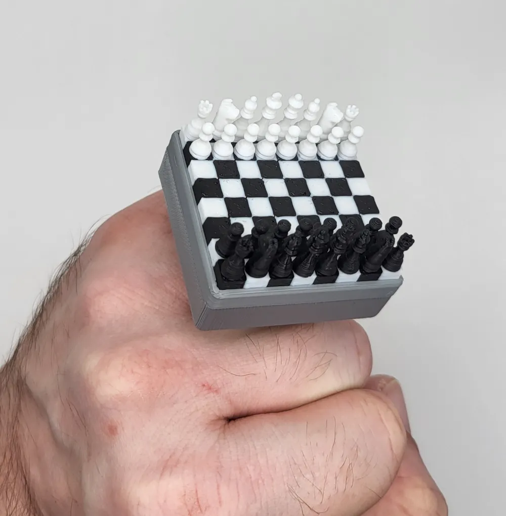 Joe Turner's Chess Ring - Free 3D Print Model - MakerWorld