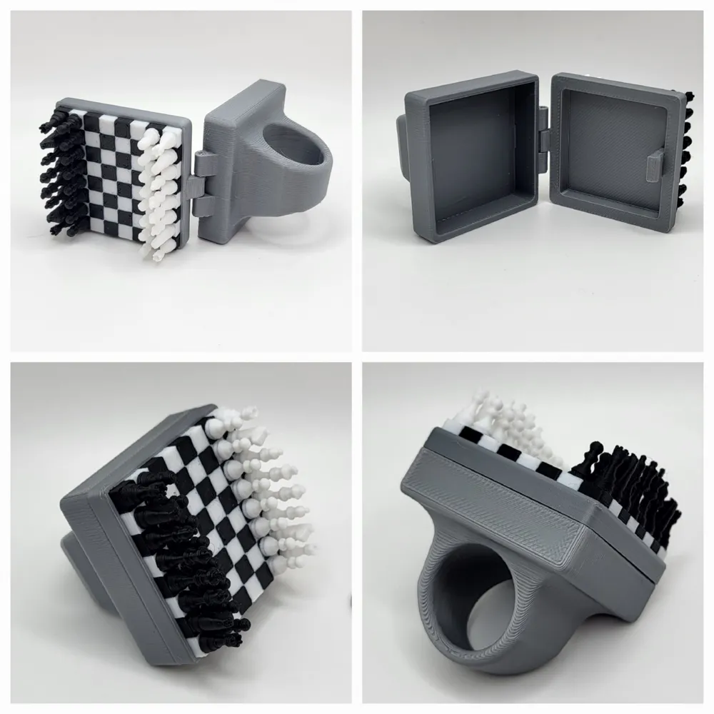 Joe Turner's Chess Ring - Free 3D Print Model - MakerWorld