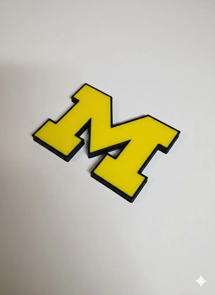 UNIVERSITY OF MICHIGAN LOGO - Free 3D Print Model - MakerWorld