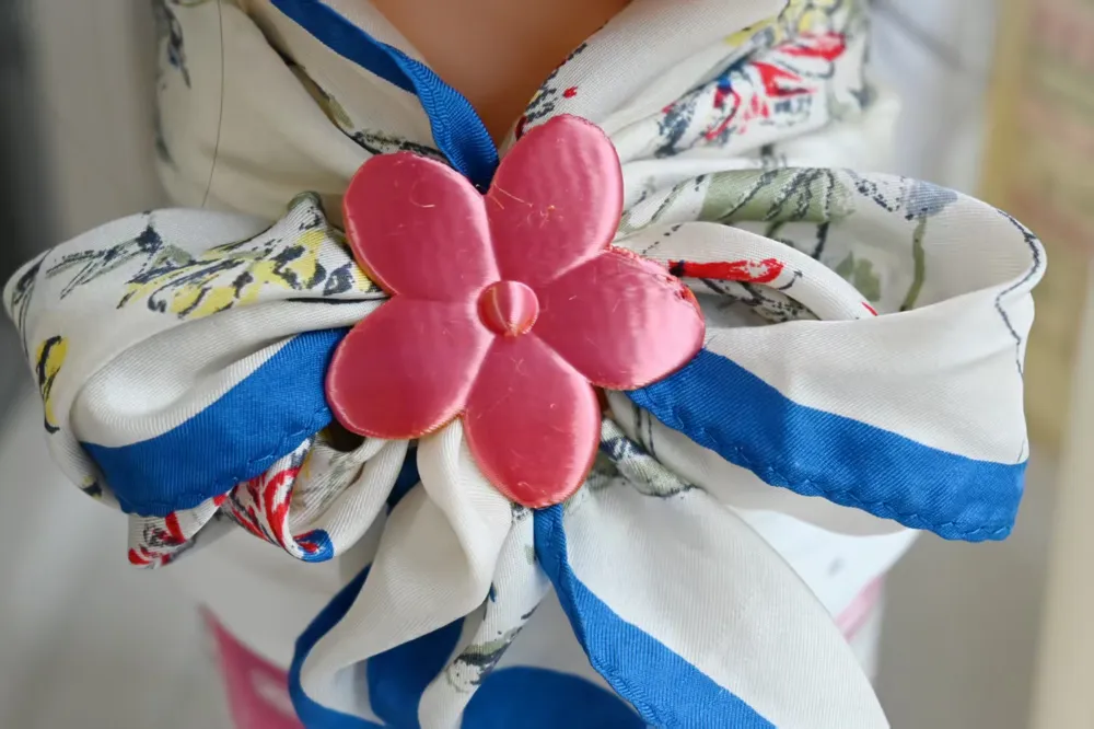 Tulip Scarf Clasp, A Mother's Gift by Pinksh MakerWorld: Download Free ...