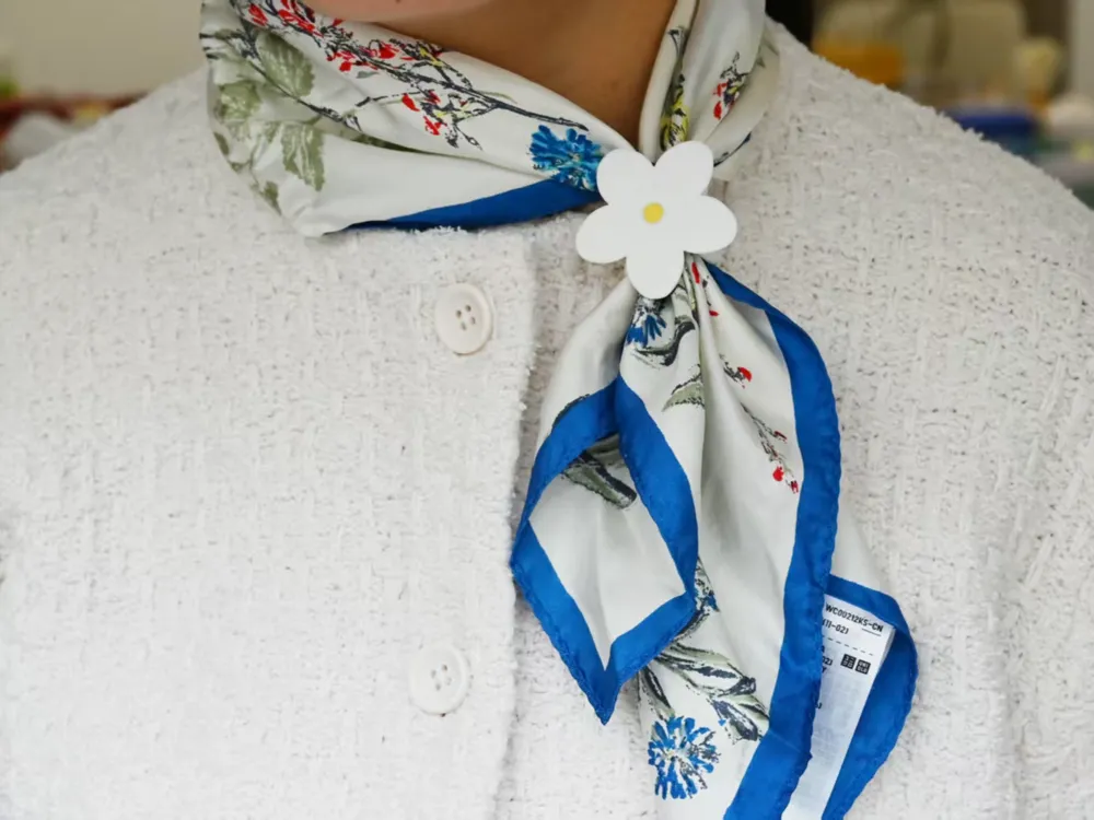 Tulip Scarf Clasp, A Mother's Gift by Pinksh MakerWorld: Download Free ...