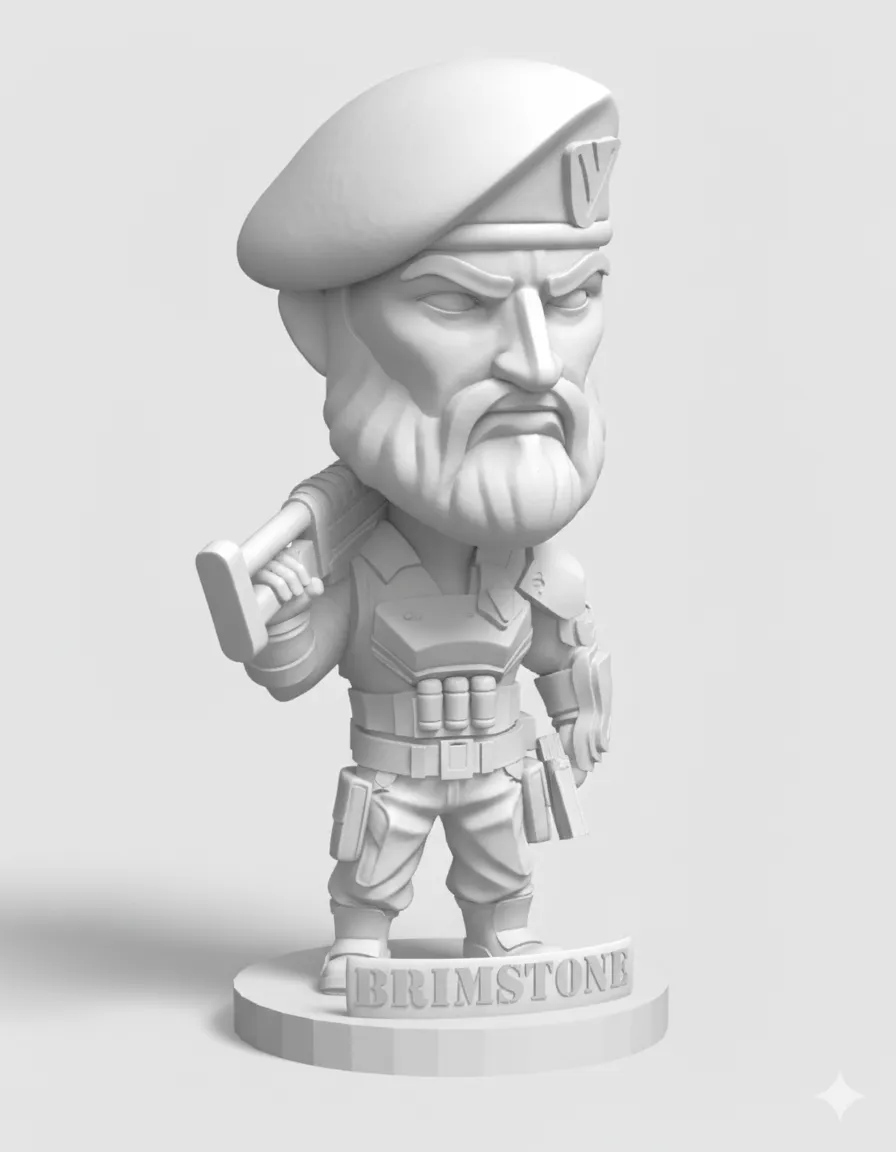 Chibi Brimstone by EDLV CREATIONS MakerWorld: Download Free 3D Models