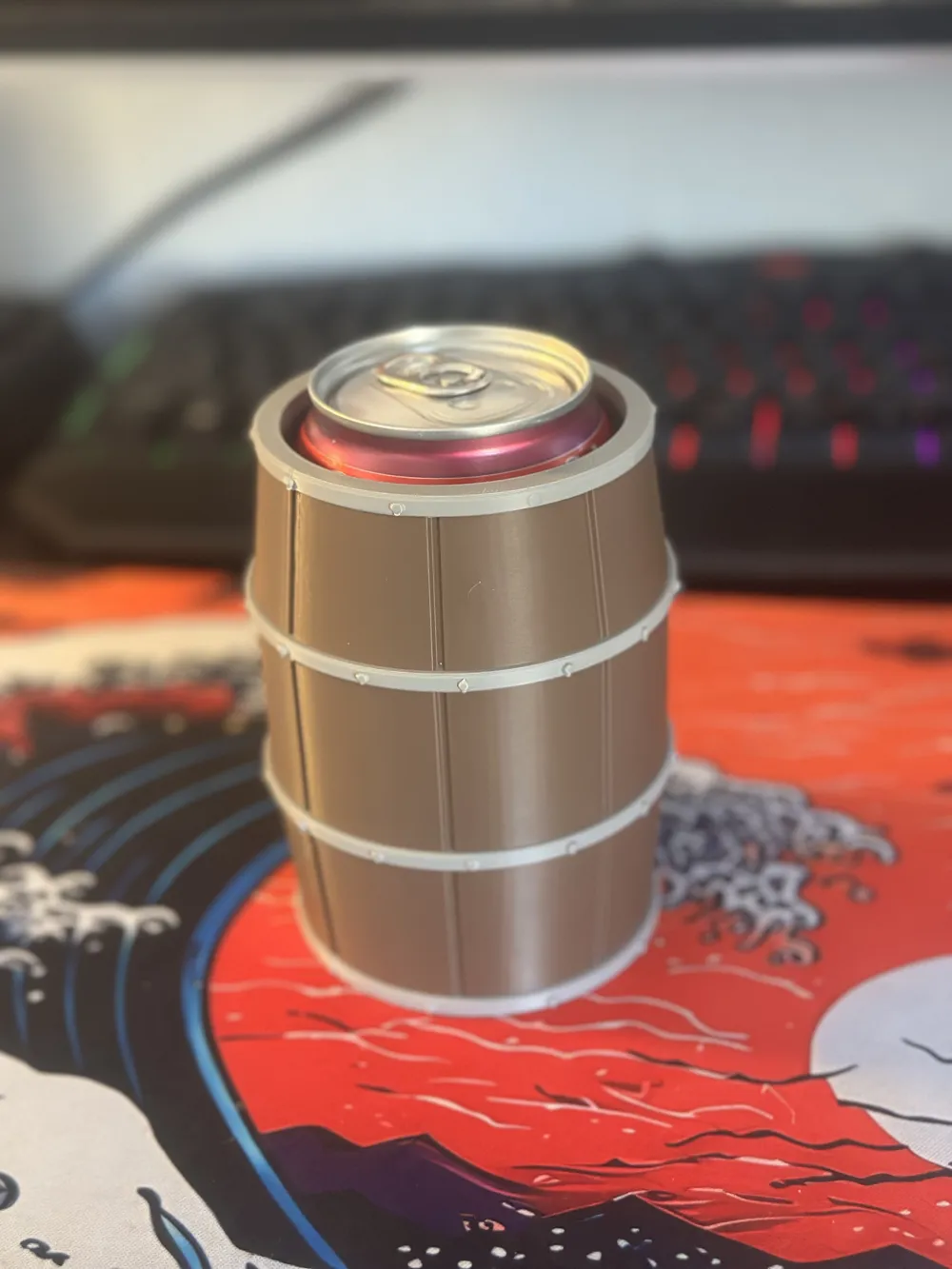 桶形罐套 - 330ml - 免费 3D 打印模型 - MakerWorld