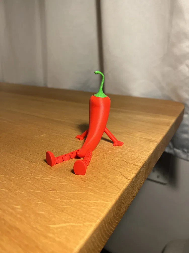 Articulated Chilli Buddy by fifindr MakerWorld: Download Free 3D Models