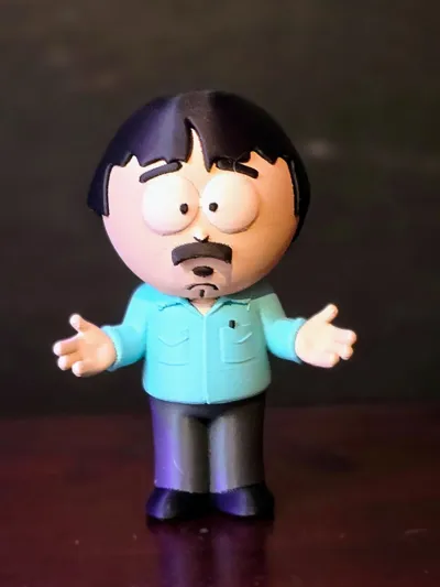 Randy Marsh (south park) Figurine - Free 3D Print Model - MakerWorld