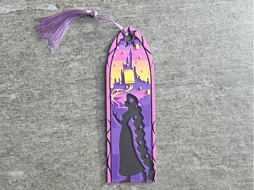 Disney Tangled Bookmark - Free 3D Print Model - MakerWorld