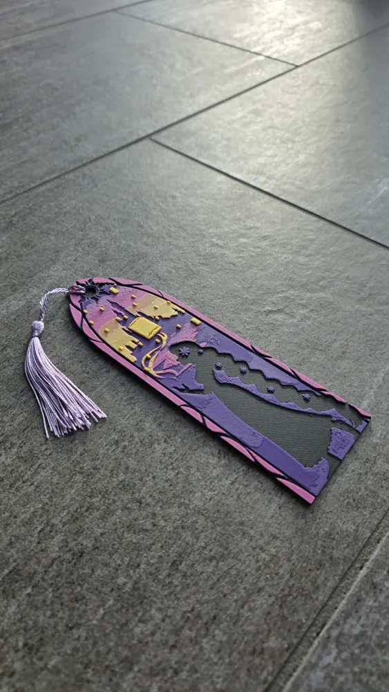 Disney Tangled Bookmark - Free 3D Print Model - MakerWorld