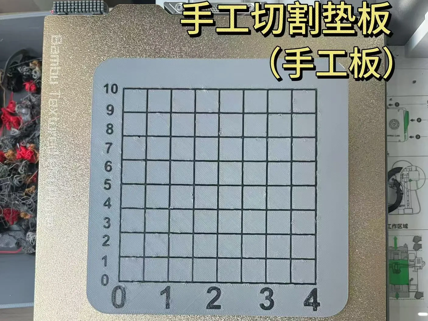 Craft board/cutting mat/teaching tool/essential crafting supplies by X ...