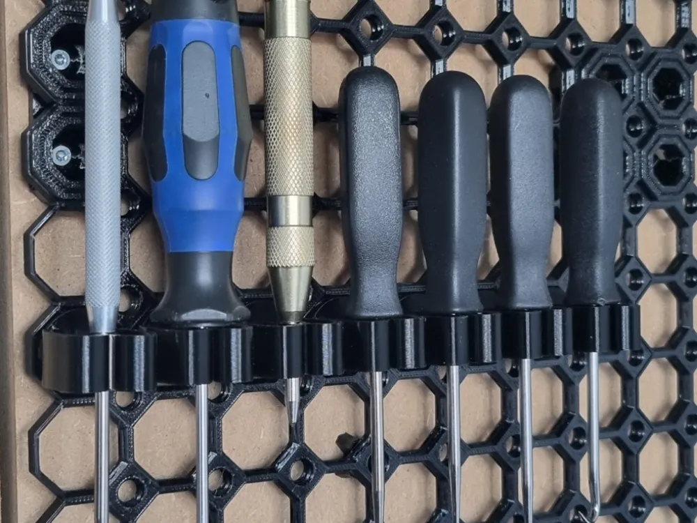 Screwdriver Holder Multiboard - Side-By-Side Remix Remixed by user_1221112815 - MakerWorld